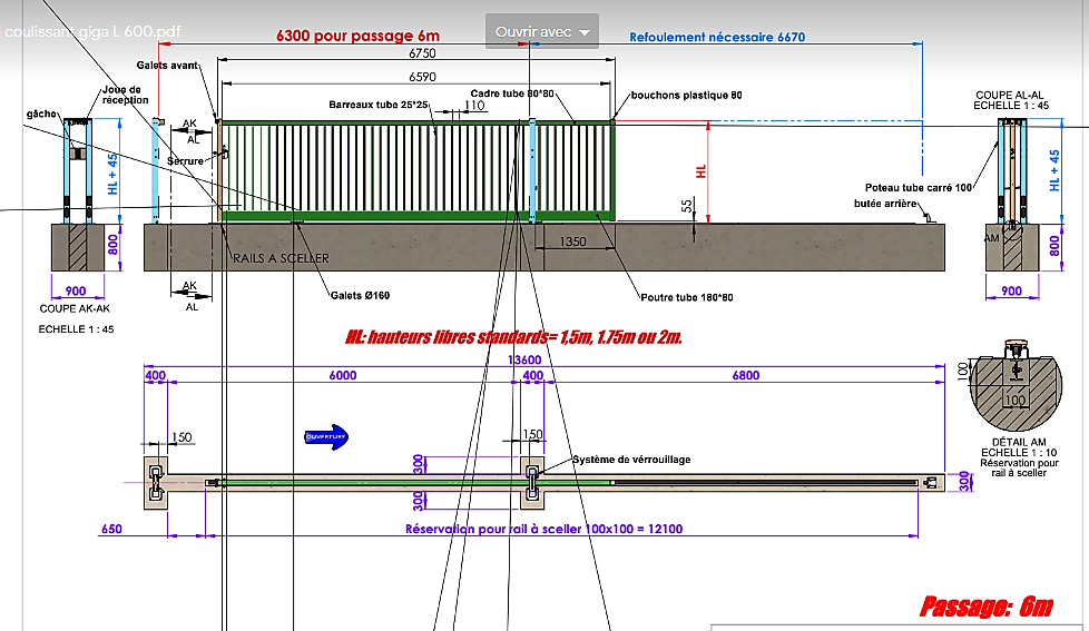 Plan Cl ture Gratuit Simulation 3D De Votre Cl ture Et Portails TGTAT
